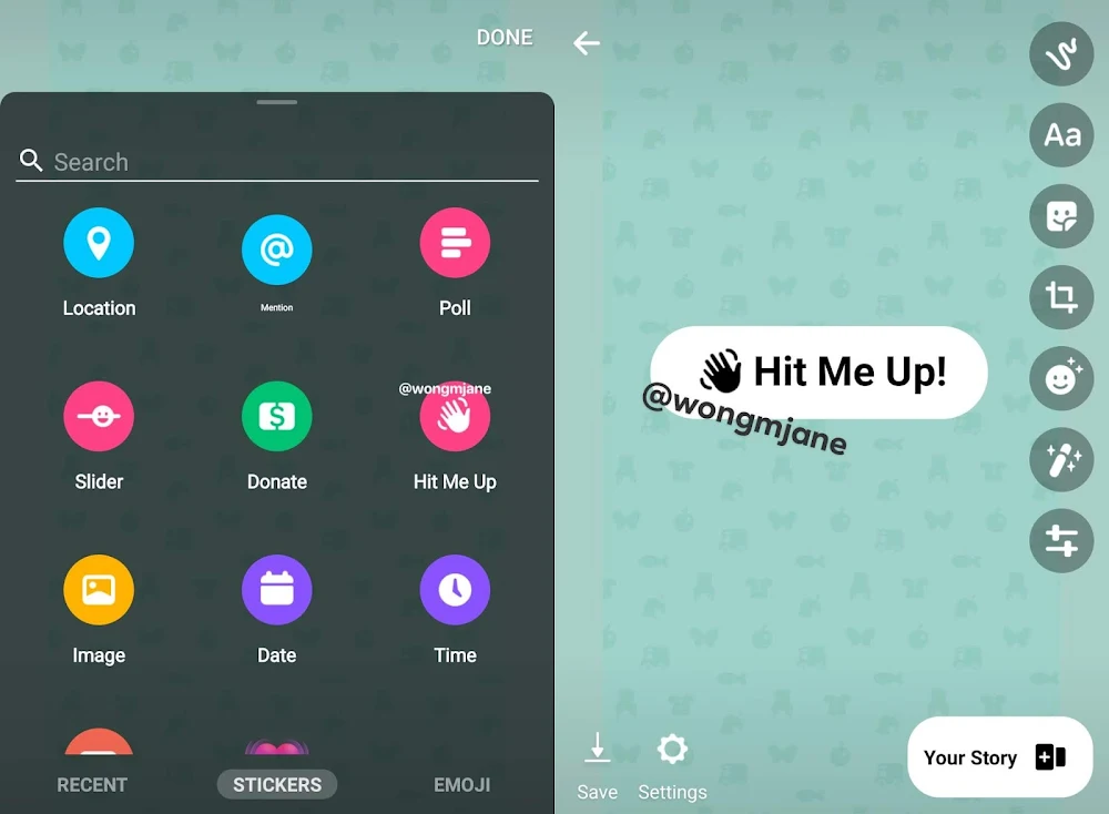 Facebook is Working on a New “Hit Me Up” Sticker For Stories To ...