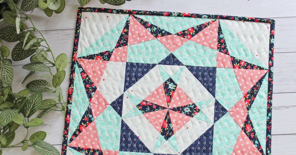 Opal Mini Quilt PDF Pattern - Threadbare Creations