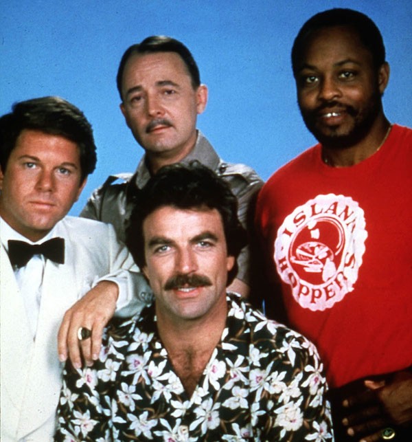 MAGNUM - Em 1982 o seriado passou a ocupar o horário nobre na Rede Globo.