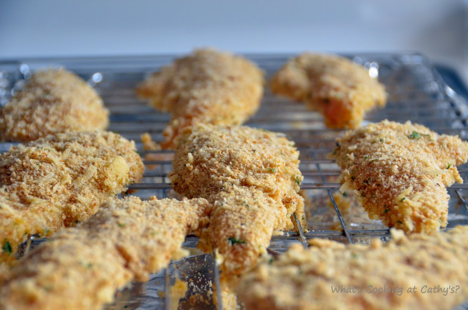 Parmesan-Crusted Chicken Tenders