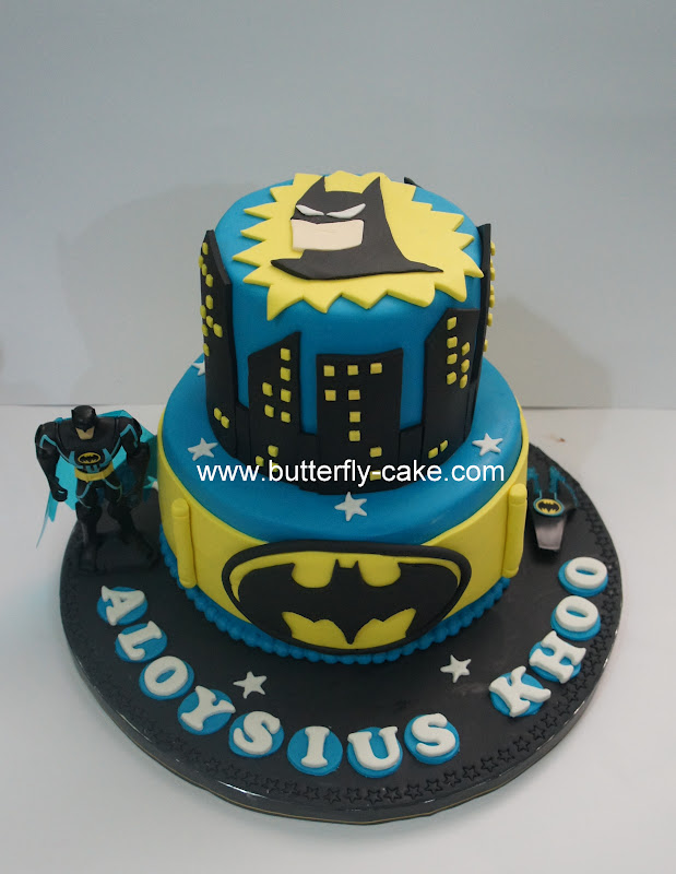 Butterfly Cake: Batman Cake