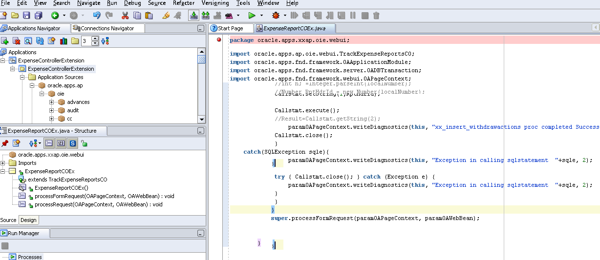 Oracle Application's Blog: Part2 OAF Controller Extension In OAF :How to add OAF code in ...