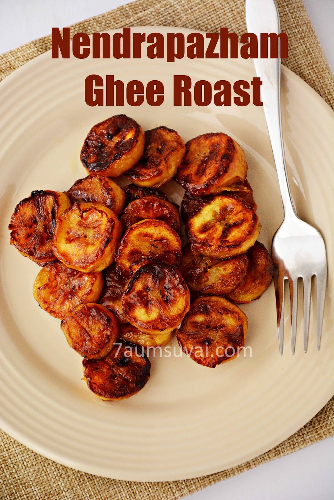 Nendrapazham roast/Banana ghee roast/Kerala special Nendram roast ...