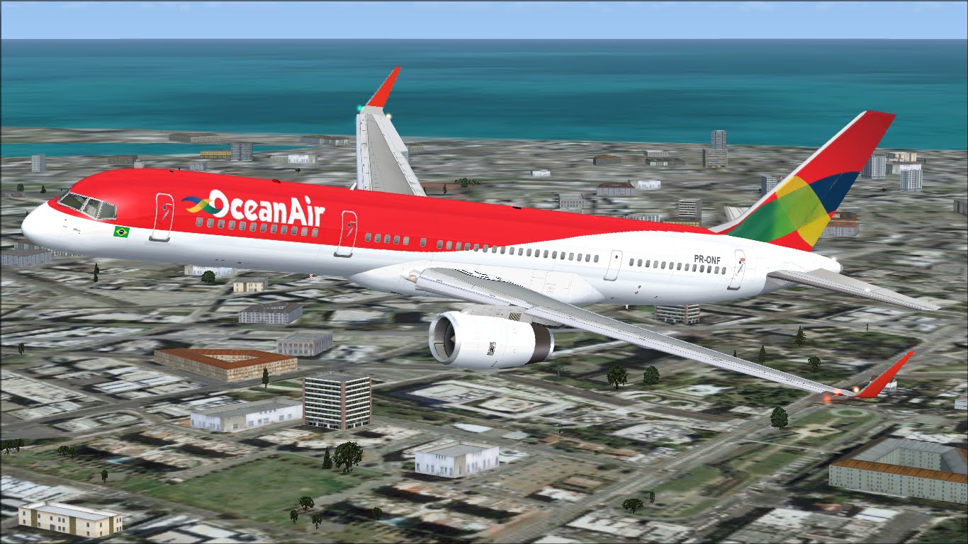 Rafael Flight Simulator: FSX/FS2004 Boeing 757-200WL OceanAir PR-ONF