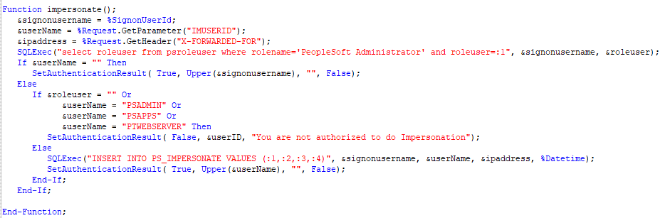 Fluid PSADMIN: User Profile Emulation in PeopleSoft