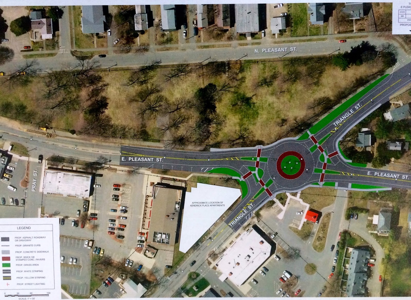 Only in The Republic of Amherst: A Roundabout Solution