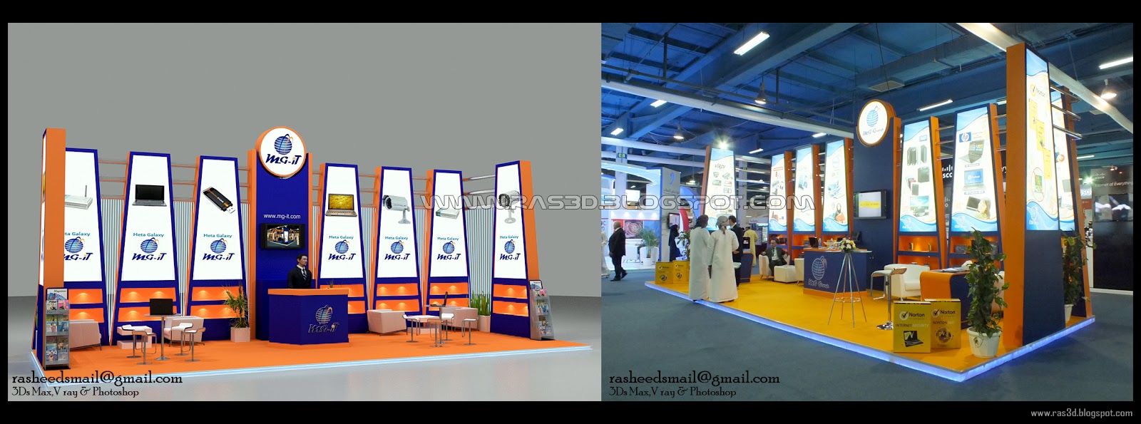 3D Designer / Visualizer - Events, Exhibitions, Interiors, Exteriors ...