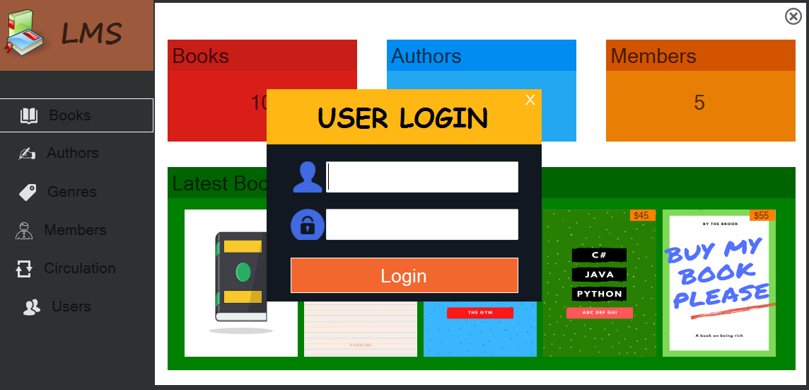 C# Library Management System Source Code - C#, JAVA,PHP, Programming ...