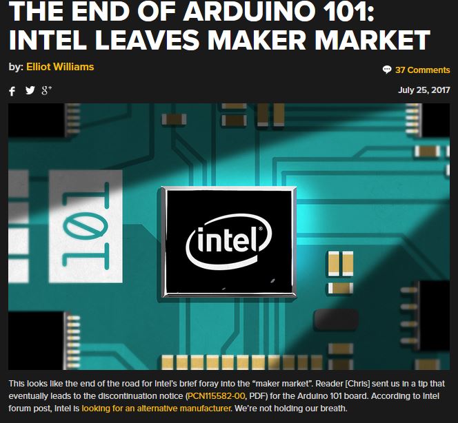 Synthelectro: Intel Arduino 101