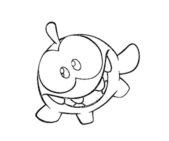 #1 Cut The Rope Coloring Page