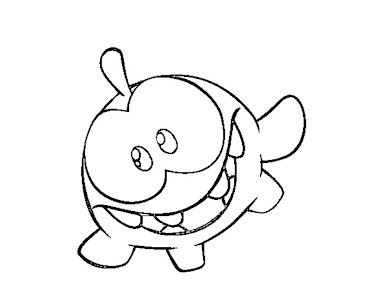 #5 Cut The Rope Coloring Page