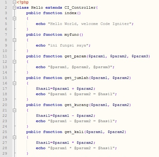 Controller Pada Code Igniter