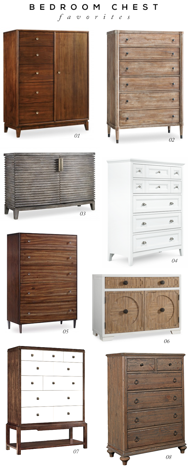 Bubby and Bean ::: Living Creatively: My Favorite Bedroom Chests