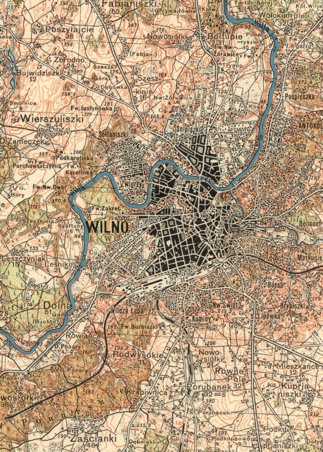 Rerum Romanarum: Mappa di Vilnius (1934)