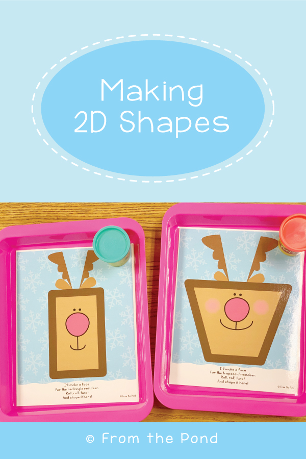 Learning 2D Shapes with Reindeer | From the Pond