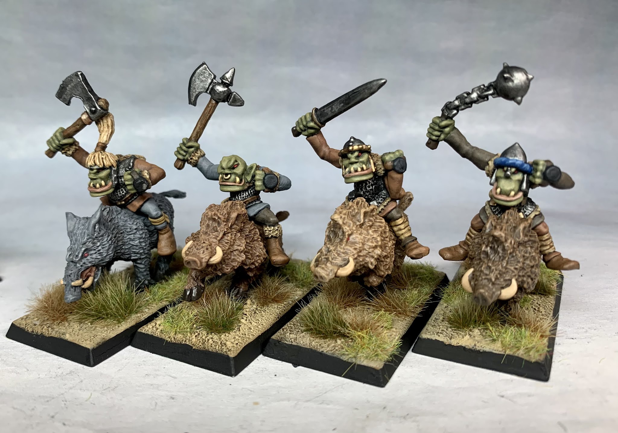 Blue's Marauding Miniatures: Moar Boar Boyz!! The horde grows stronger!!