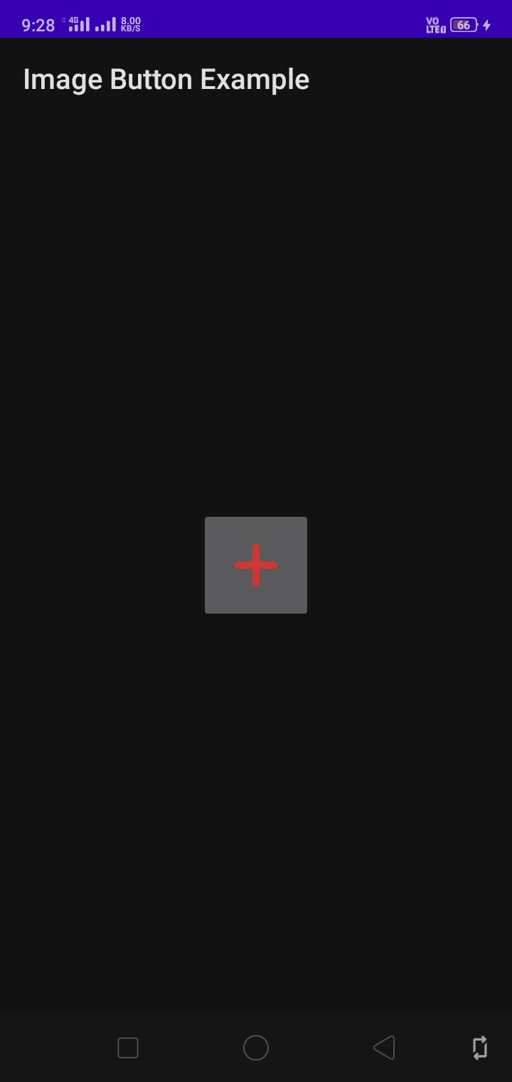 Android ImageButton with Example