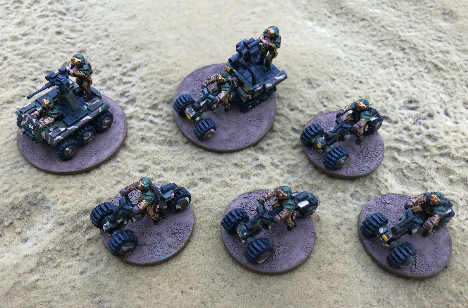 Hitting on a Double 1: Gruntz 15mm - NAC Vehicles