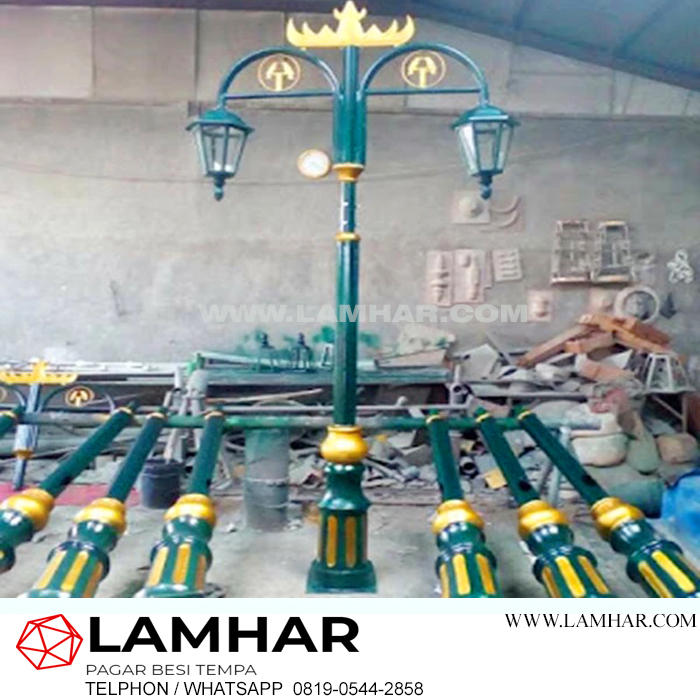TIANG PJU ANTIK | TIANG PJU KLASIK TERPERCAYA - PAGAR BESI TEMPA