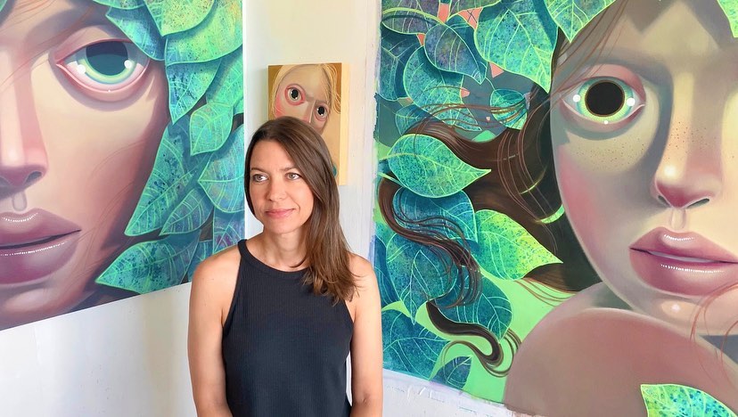 Tania Marmolejo en Eligere Gallery, Seúl, Corea del Sur, 2021