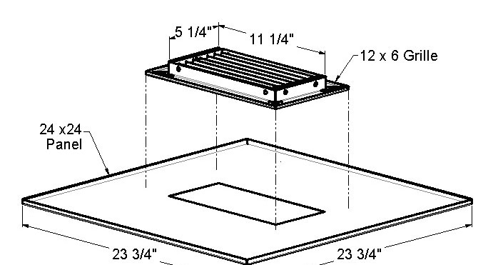 Titus Engineering Corner: Lay-In Grilles