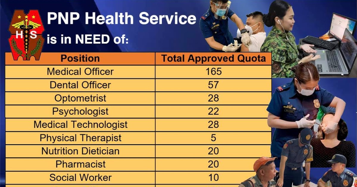 GobyerKnows: APPLY NOW! PNP Health Service Hiring for Lateral Entry ...