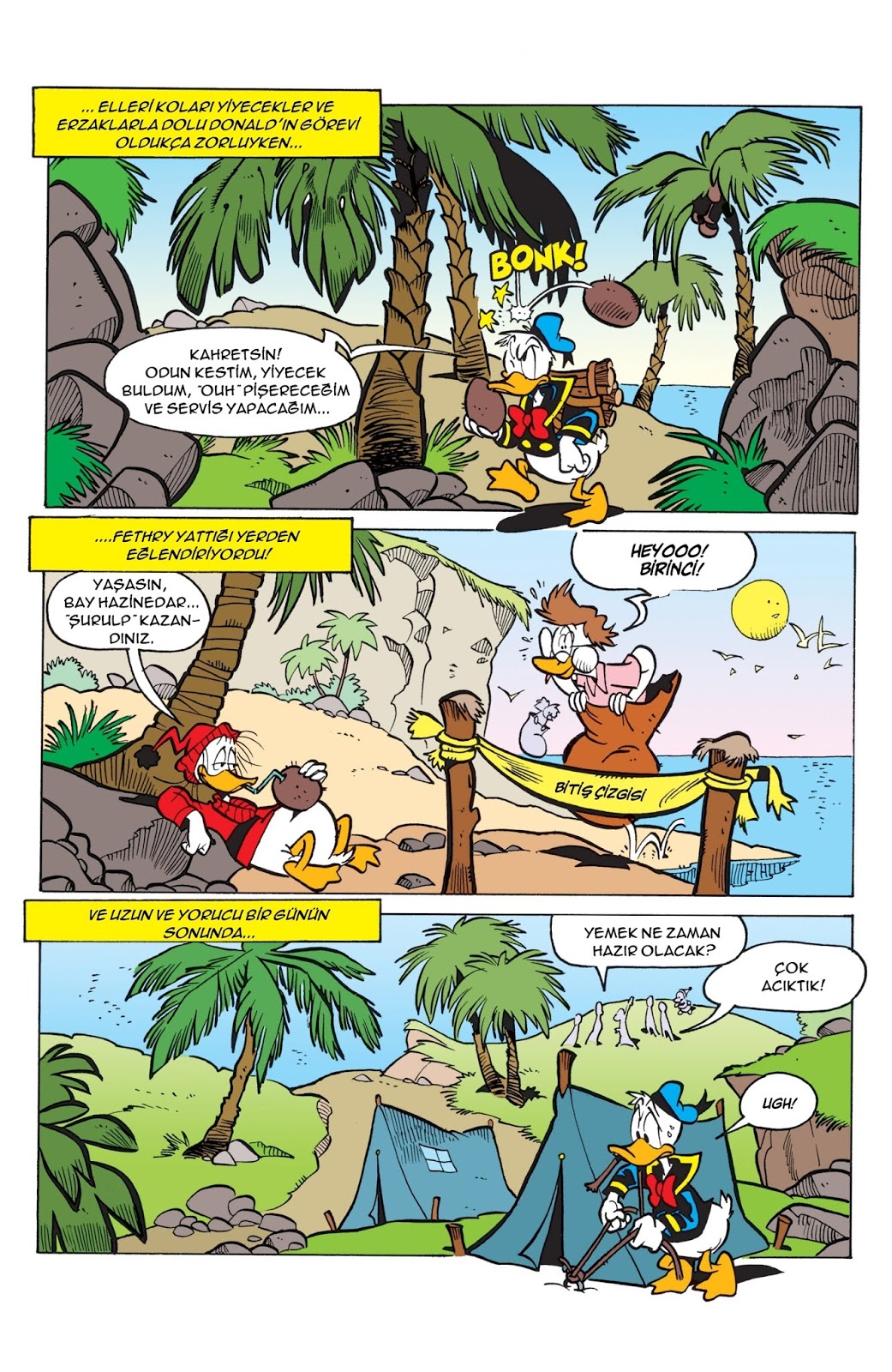 Donald DUCK Varyemez : Kaynak Çizgi diyarı : LOBADOR Paylaşımı