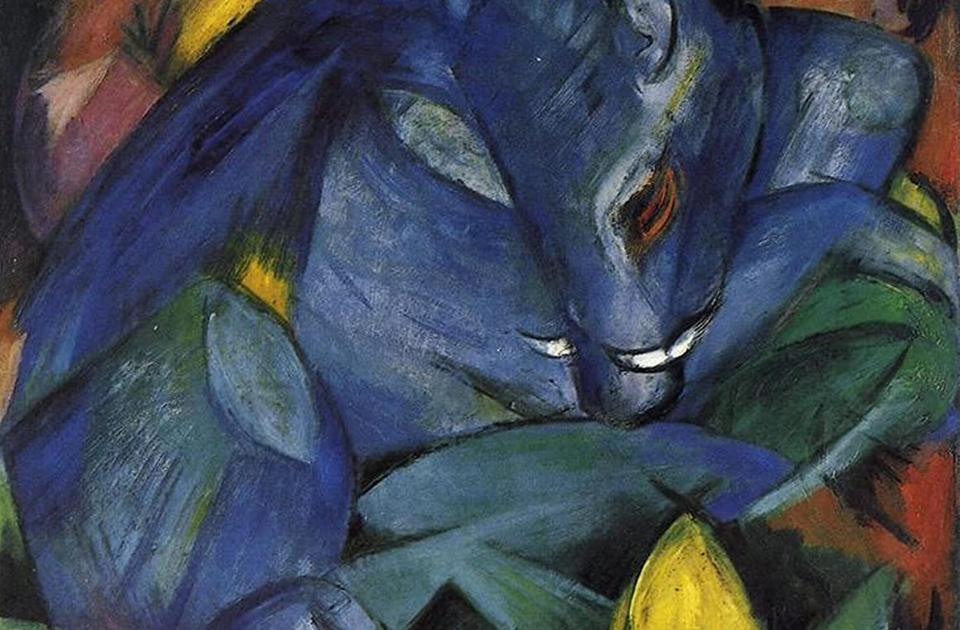 Cup3Tint3: Franz Marc [German Expressionist Painter, 1880-1916]