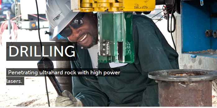 Laser Enhanced Drilling will speed drilling up to 4 to ten times and ...
