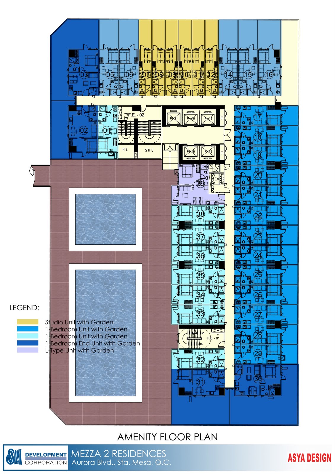 Mezza Residences: Mezza ll Units and Floor plans