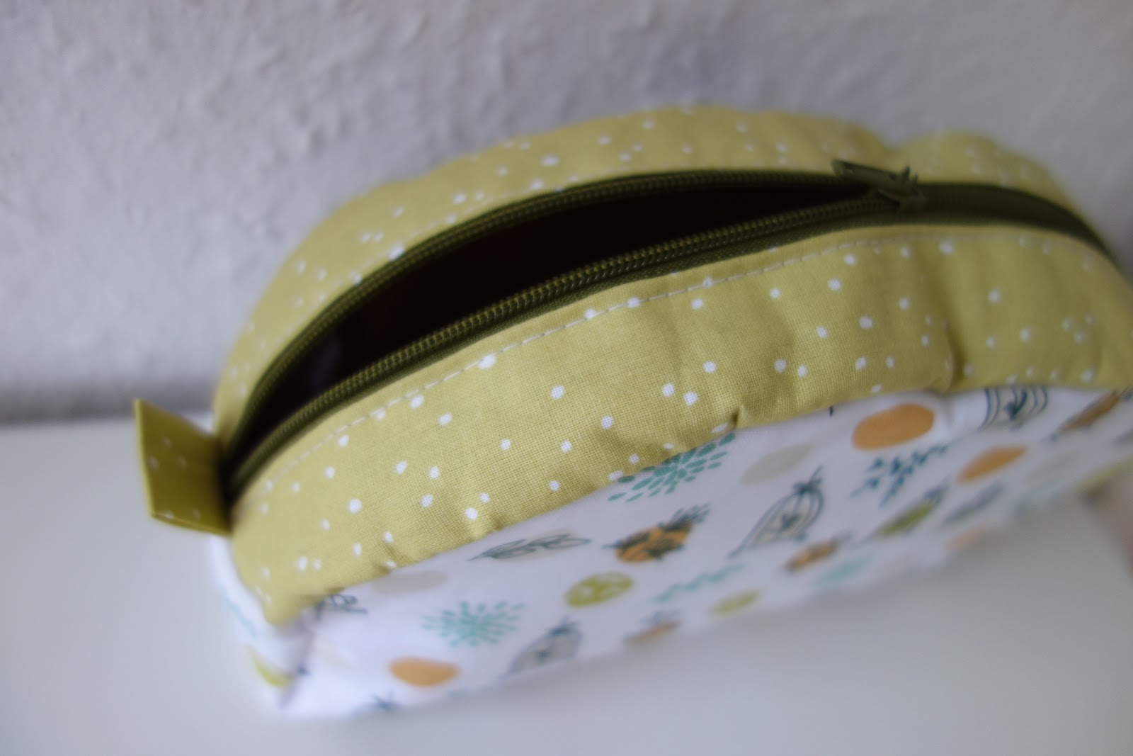 Zipper Round Pouch Bag - Trousse Demi-Lune