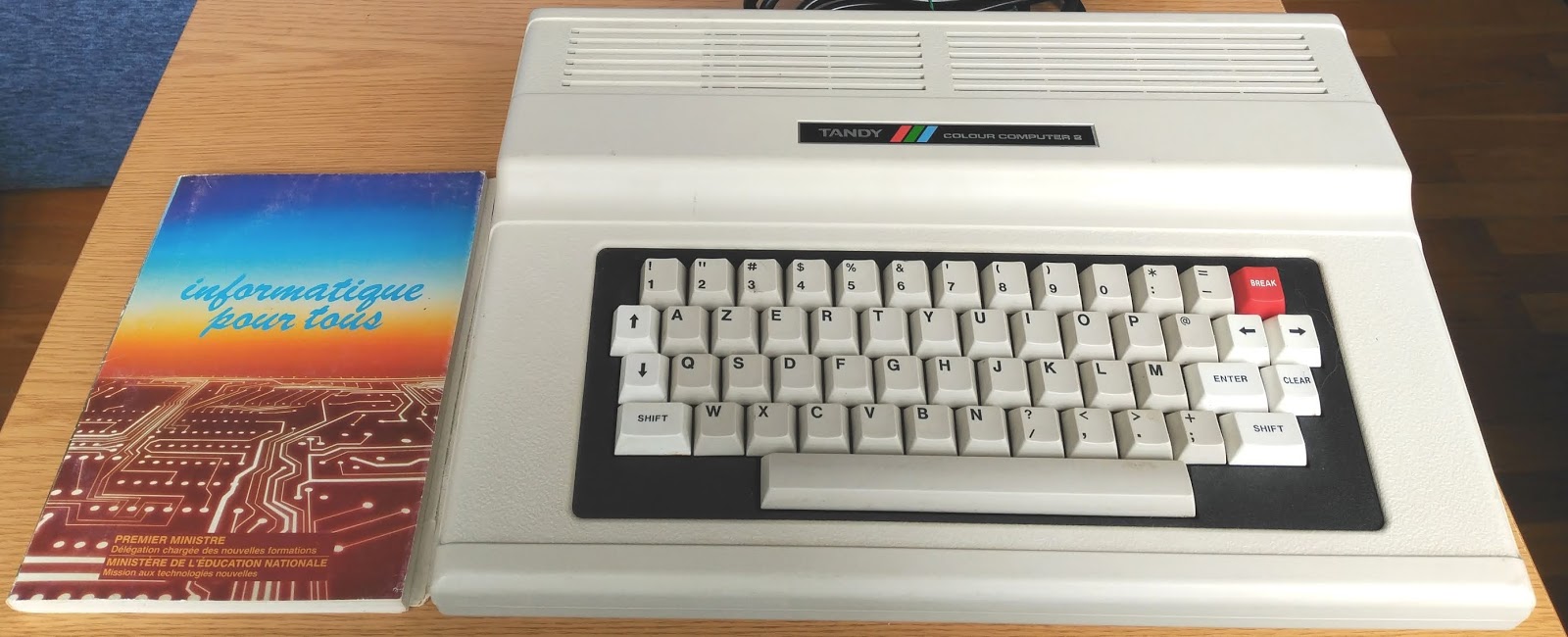 Retro Ordenadores Orty: Ordenador Tandy Color Computer 2 (Co-Co 2 ...