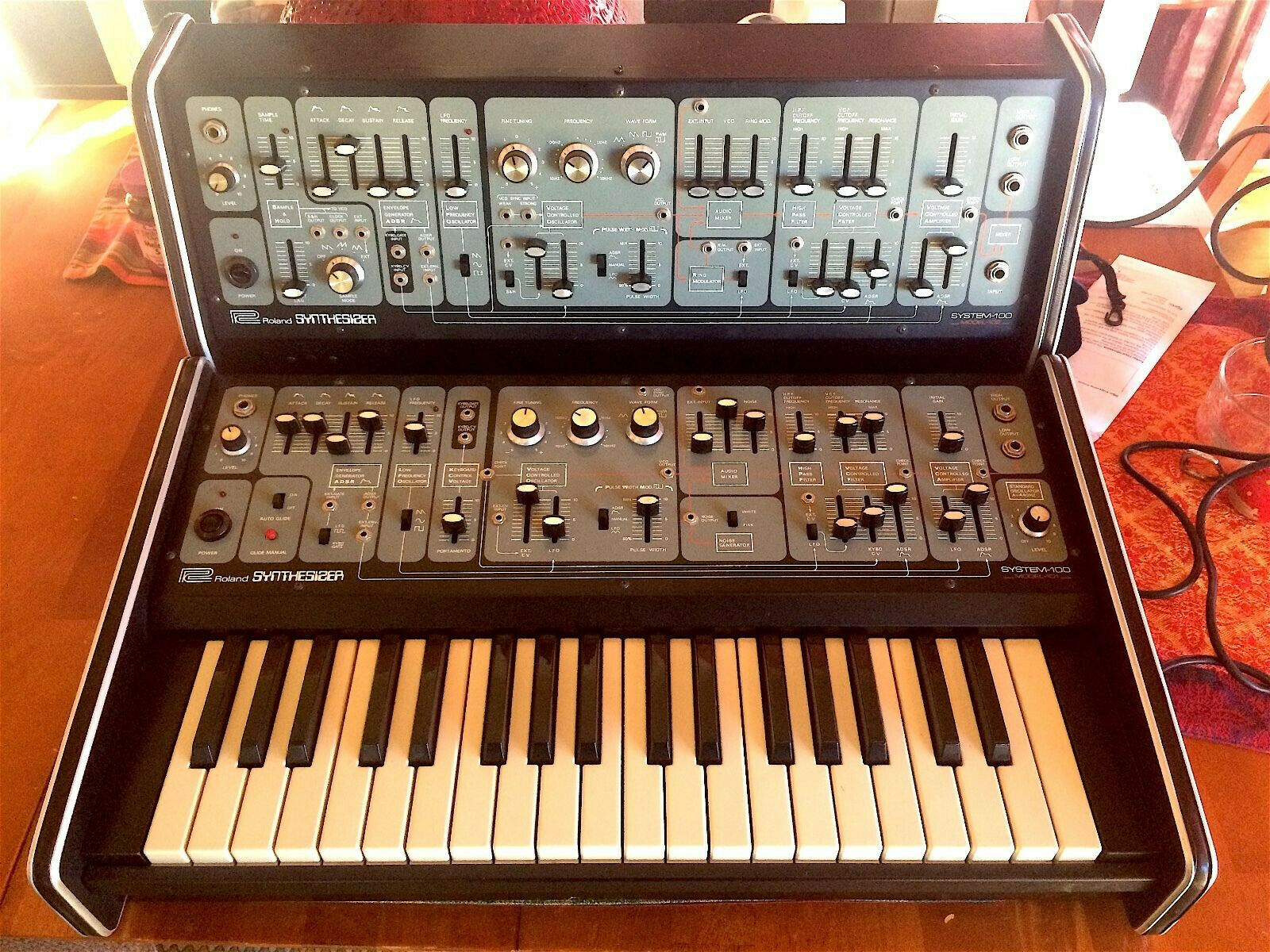 MATRIXSYNTH: ROLAND SYSTEM 100 ANALOG SYNTH PAIR 101/102