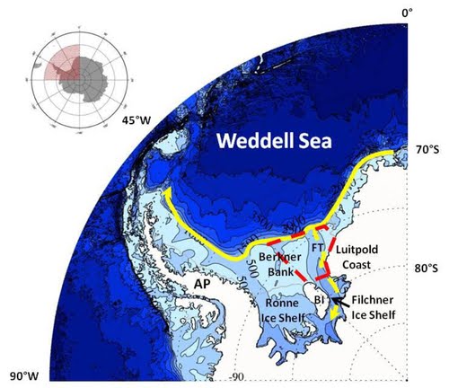 Waking the giant: Global Warming in the Weddell Sea, West Antarctic Ice ...