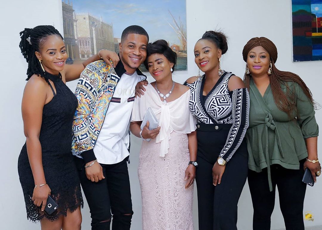 Pictures of Akeem Adeyemi parents - father and mother