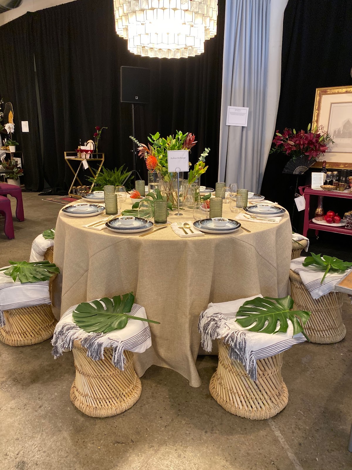 Designer Tables/ Heading Home for Dinner - Preppy Empty Nester F