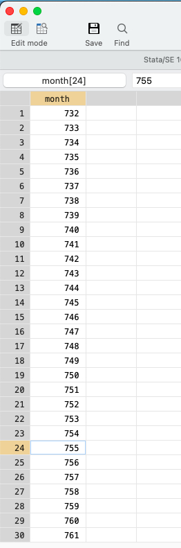 How To Generate Monthly In Stata Creating Monthly Variable In Stata