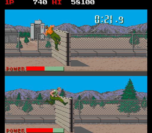VGJUNK: COMBAT SCHOOL / BOOT CAMP (ARCADE)