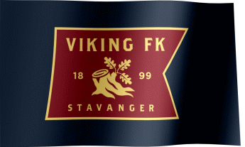 Viking FK Fan Flag (GIF) - All Waving Flags