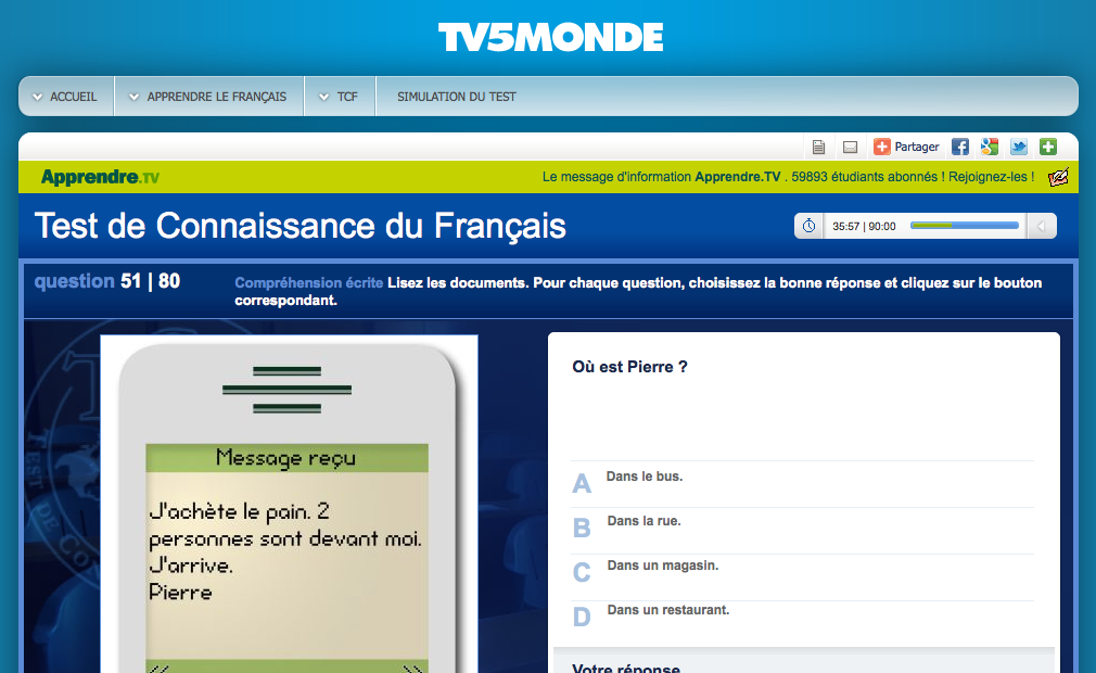 Ma Nouvelle Vie en France - My New Life in France: TCF French Test ...