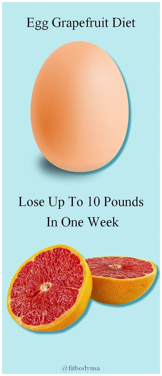 Egg And Grapefruit Diet - Lose Up To 10 Pounds In One Week