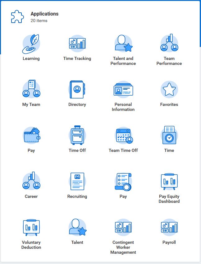 learningworkday: What are worklets in workday