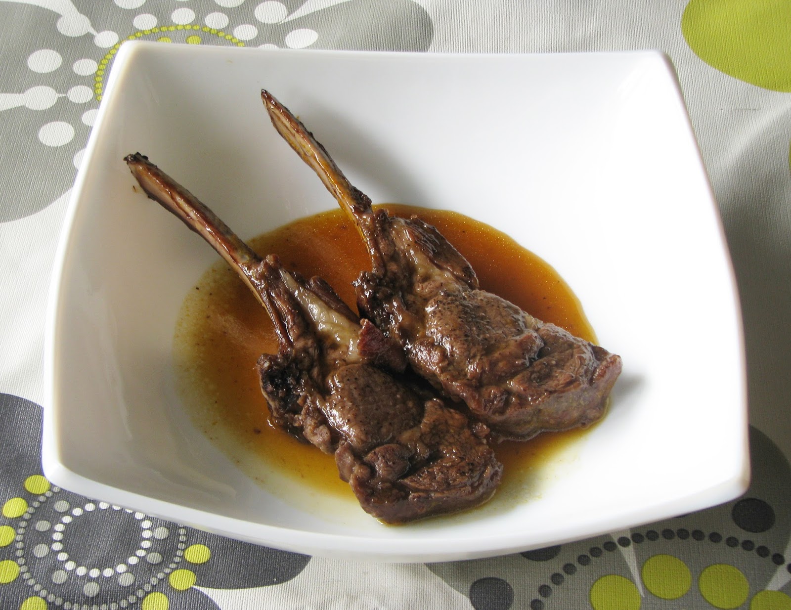 Recipes for first cooks: Rack of lamb with orange sauce