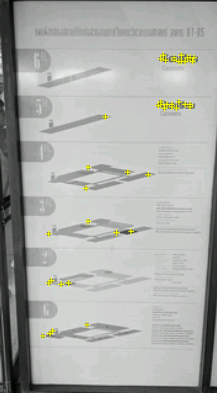 KMUTNB Cpre Final Project 2561: การทดลองใช้ป้ายตึกเป็น Target