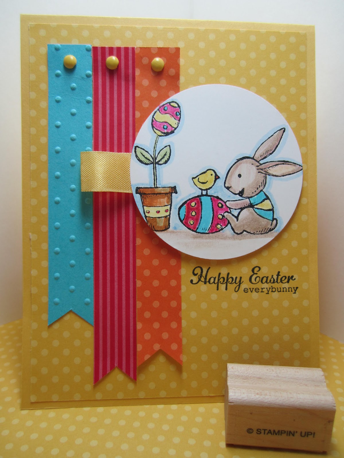 Goin' Over The Edge: Everybunny loves Easter for Monkey Challenge #102