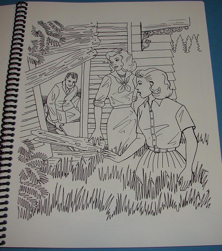 Nancy Drew Coloring Pages