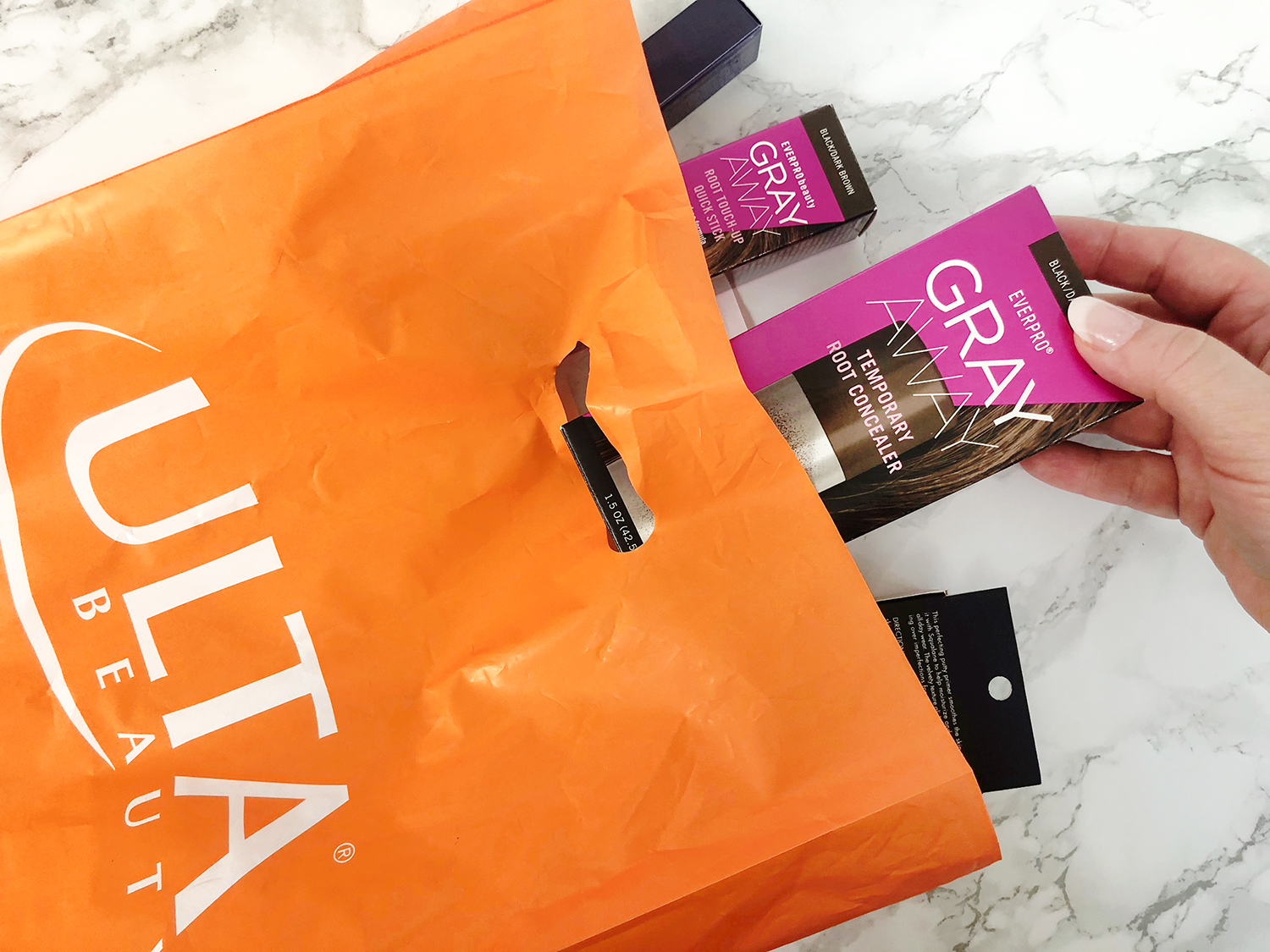 Southern Mom Loves: I Tried Gray Away Temporary Root Concealer Spray ...