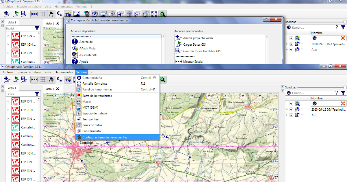 MapSource, BaseCamp, OruxMap y Virtual Box: QMapShack. Configuración de ...