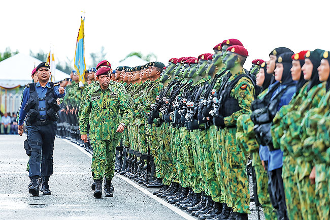 HM Sultan Brunei: Stresses on Cybersecurity, Vigilance