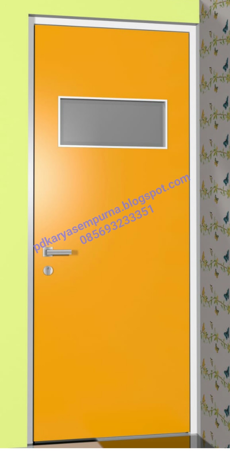 PD. KARYA SEMPURNA: Pintu HPL Variasi Kaca